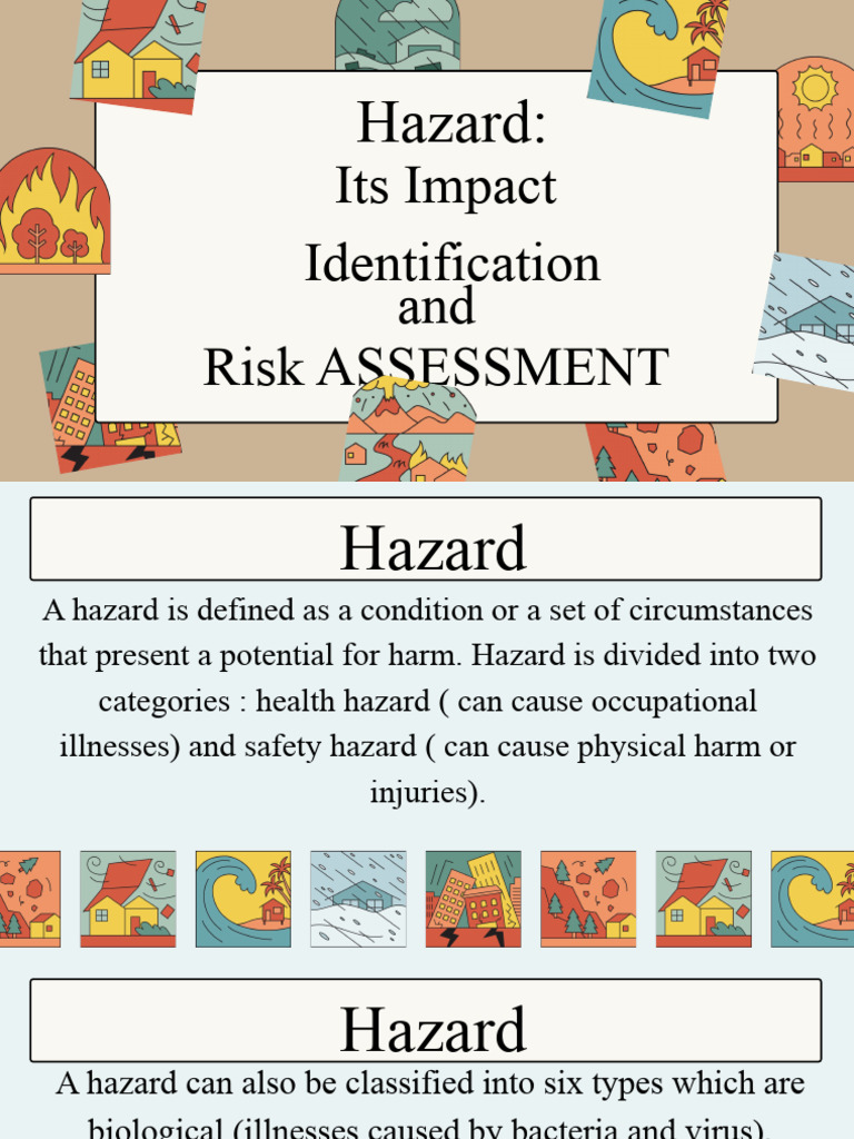 RTH Science Presentation in Colorful Line Drawing Style | PDF | Hazards ...