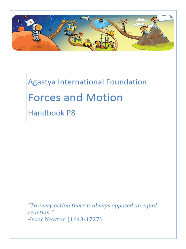 FORCE AND MOTION Hadnbook | Download Free PDF | Force | Weight