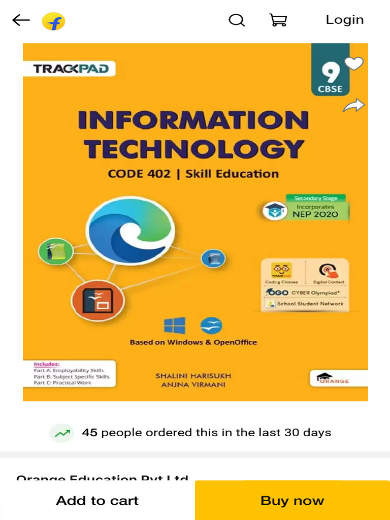 Trackpad Information Technology Class 9 CODE 402 | PDF | Computers