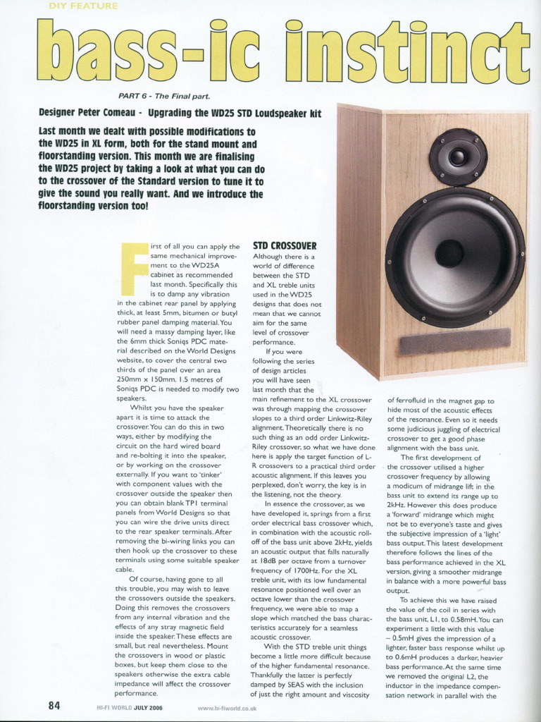 Pt6 Tuning WD25 | PDF