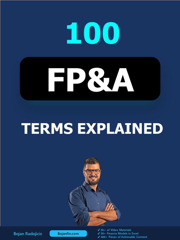 FP&A Terms Explained | PDF | Performance Indicator | Net Present Value