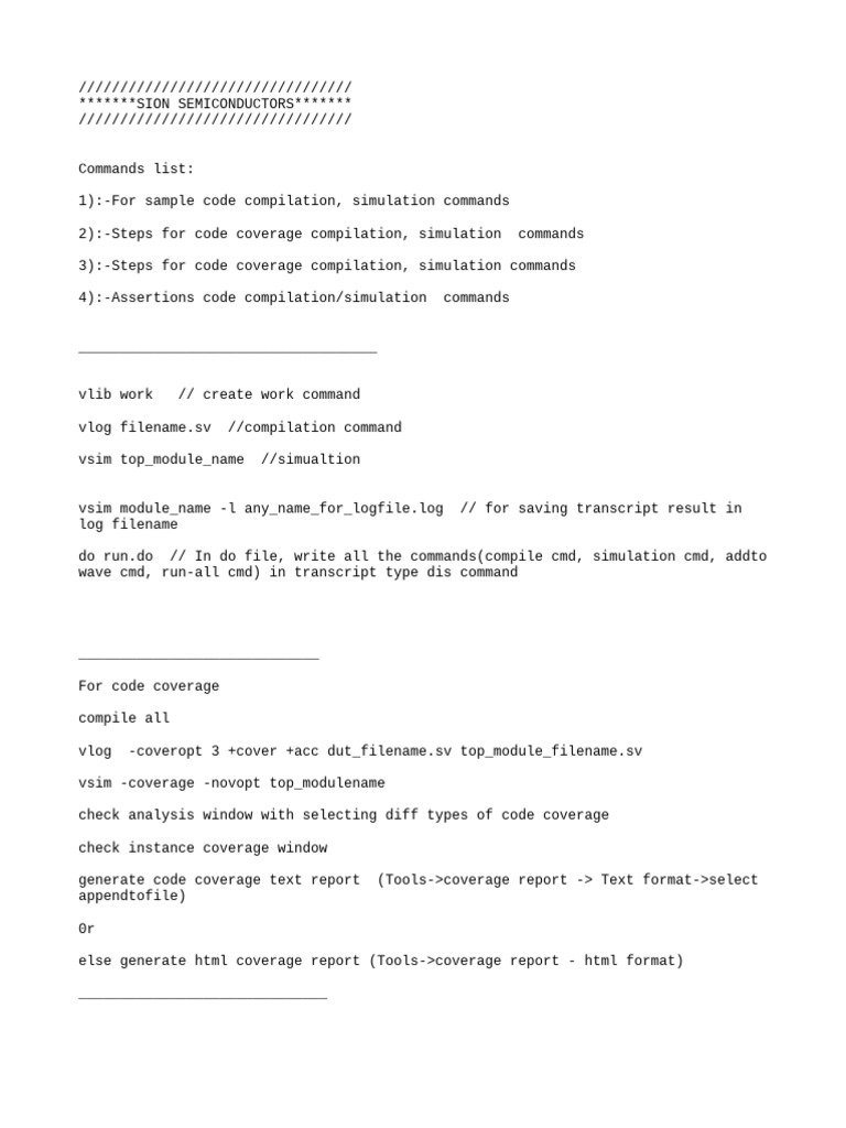 SV Commands | PDF | Computers