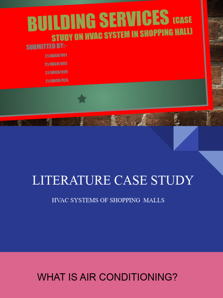HVAC Systems in Shopping Malls Case Study | PDF | Heat Exchanger | Air ...