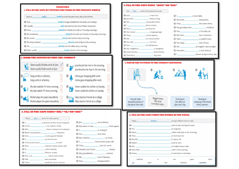 Ejercicio 1 Ingles | PDF