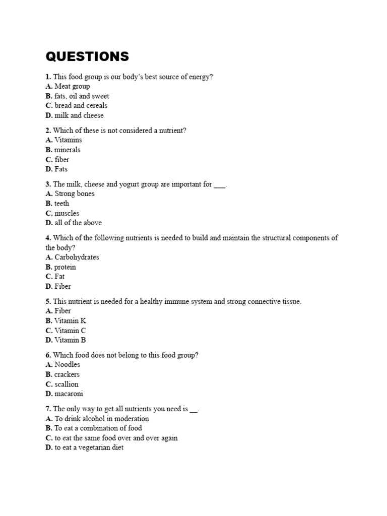 Home Economics | PDF | Nutrients | Malnutrition