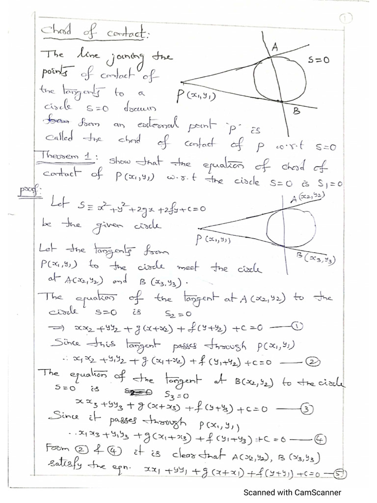 Circles Theory Part 2 | PDF