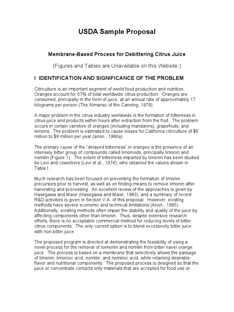 Sbir Sample Proposals | PDF | Membrane | Normal Mode