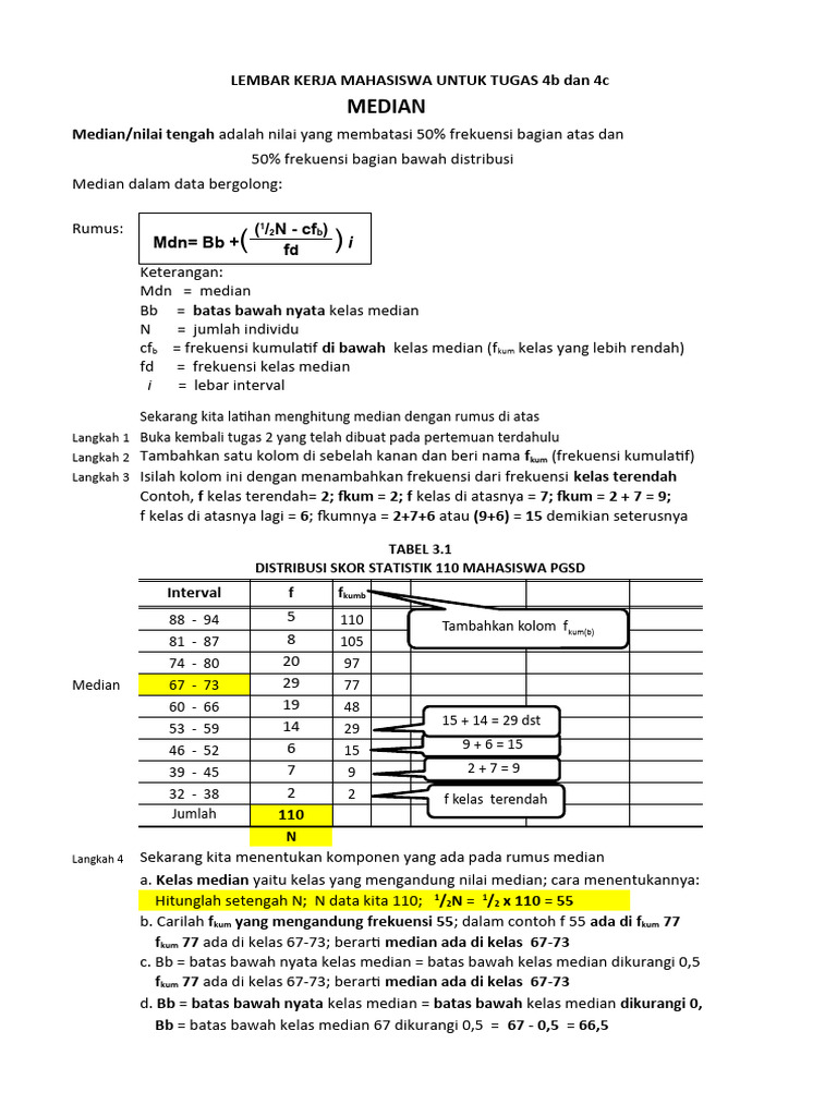Bahan Belajar Dan Tugas 1104b Dan 1104c | PDF