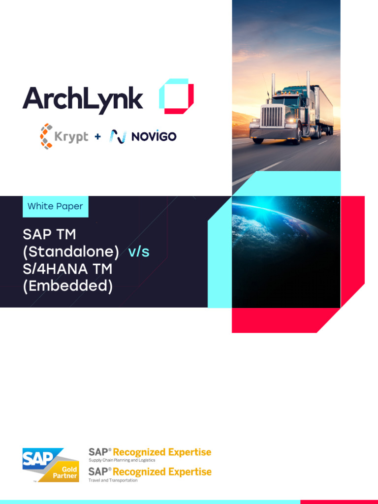WP-SAP-TM-Standalone-vs-S4HANA-TM-Embedded | PDF | Cargo | Logistics