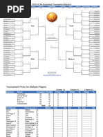 CBS Sports 2024 Bracket | PDF | Ncaa Division I Basketball | Ncaa ...