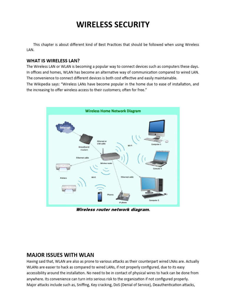 Wireless Security | PDF | Wireless Lan | Wi Fi