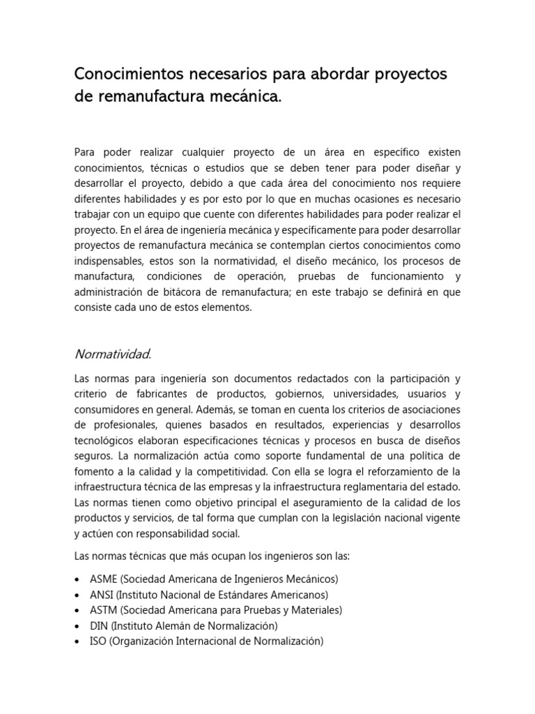 Emiliano Jimenez IINV4 PART DIST4 EV4 | PDF | Diseño | Estandarización