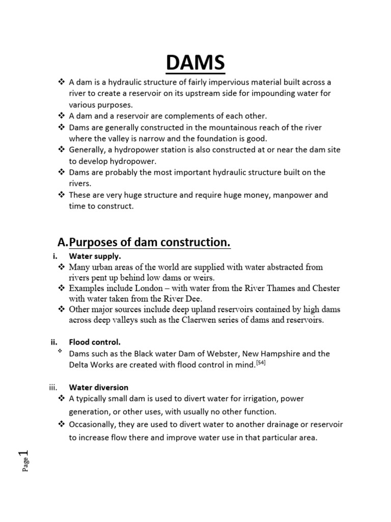 Dams Download Free Pdf Dam Earth Sciences