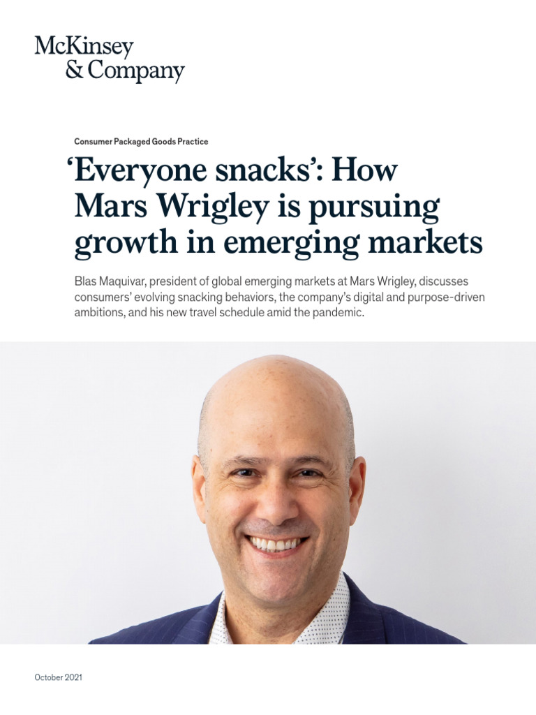 Mars Wrigley's Emerging Market Growth Strategy | PDF | Chocolate | Candy