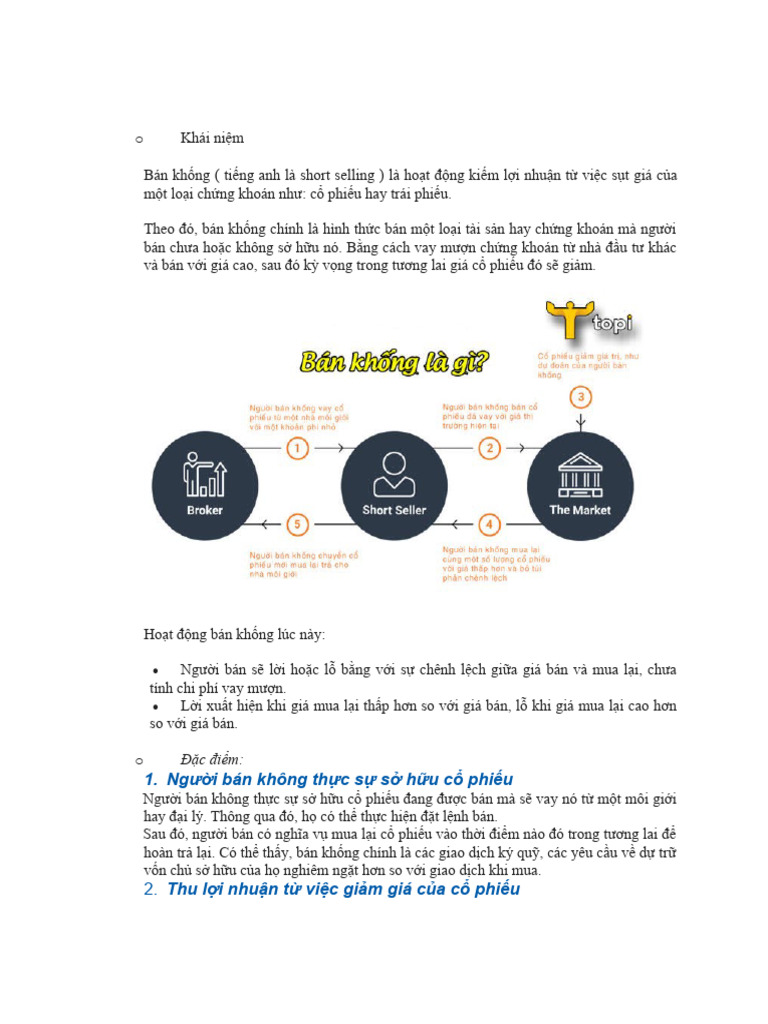 Bán Khống .TTTC | PDF