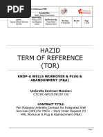 Hazard Identification HAZID Study Worksheet Template | PDF