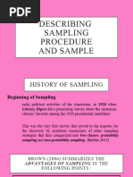 The Sample and Sampling Procedures | PDF | Sampling (Statistics ...