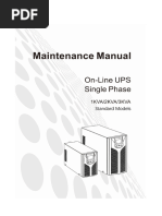 Eaton 9130: Service Manual | PDF | Power Inverter | Power Supply