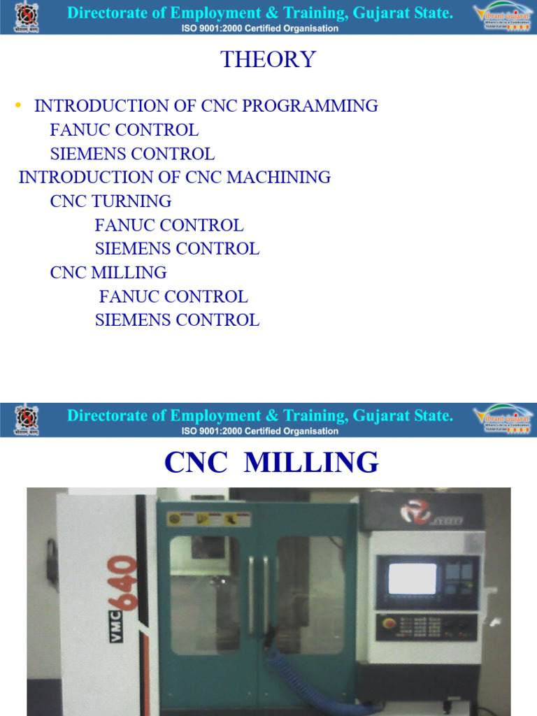CNC Machine Funda | Download Free PDF | Numerical Control | Cartesian ...