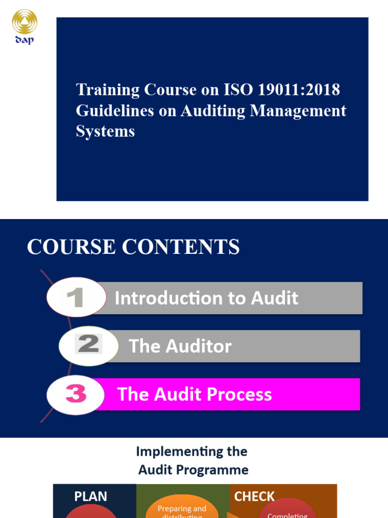 ISO 19011:2018 Audit Training Course | PDF | Audit | Auditor's Report