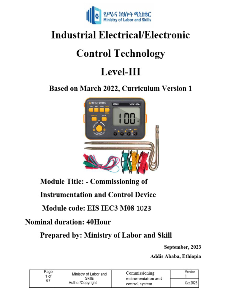 Commissioning of Instrumentation L3 | PDF | Fluid Mechanics | Flow ...