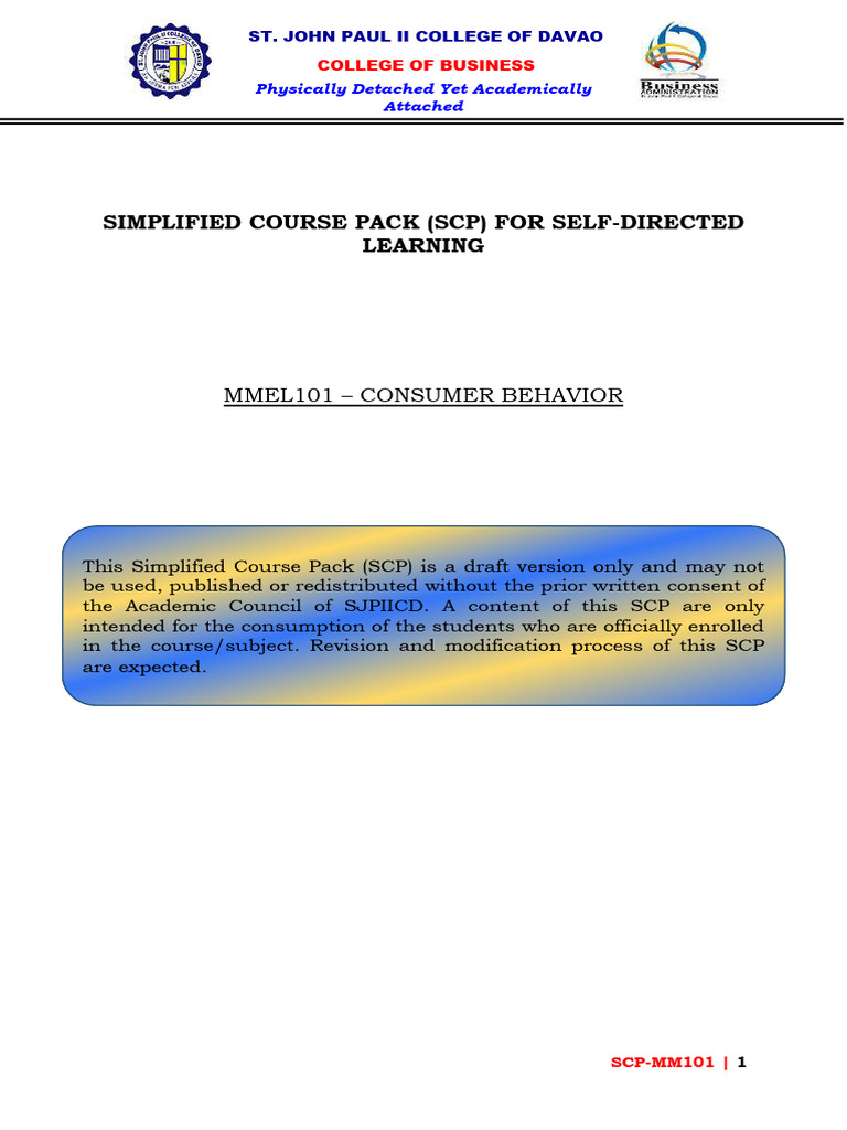 Consumer Behavior | PDF | Consumer Behaviour | Behavior