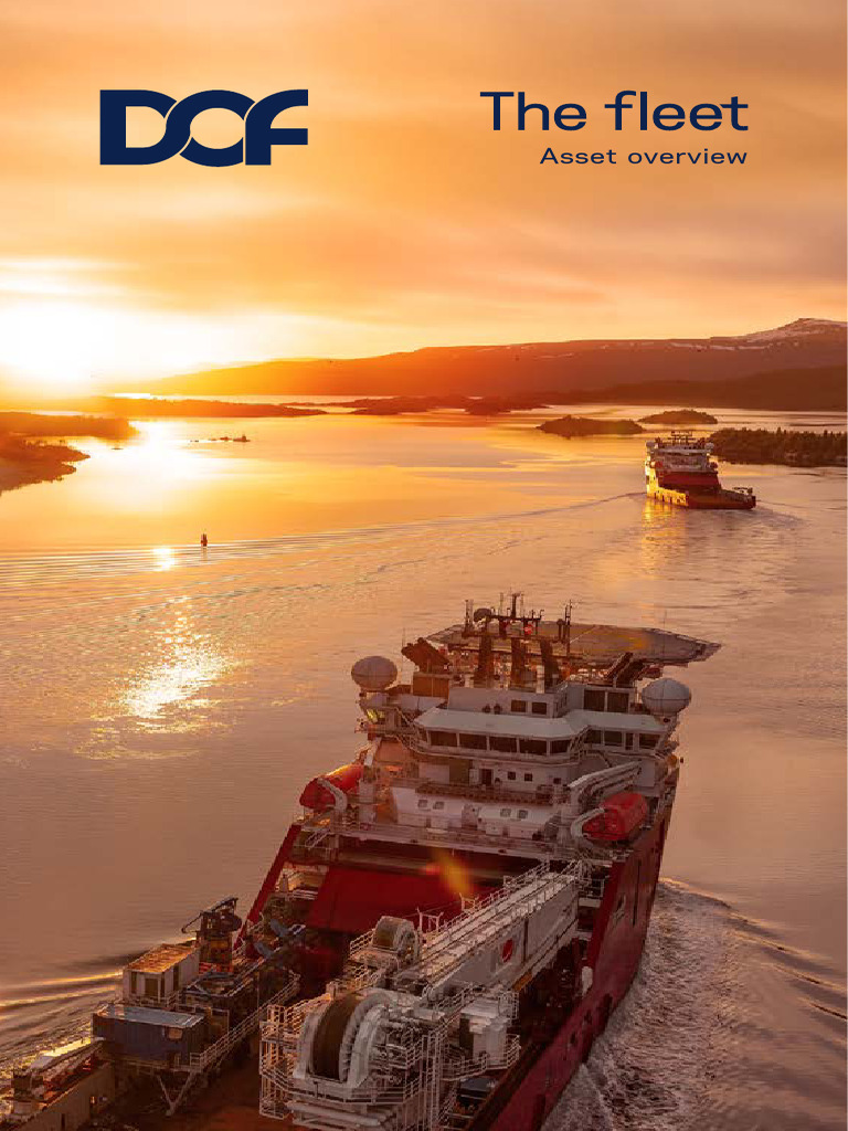 DOF Fleet Booklet Web | PDF | Tugboat | Anchor