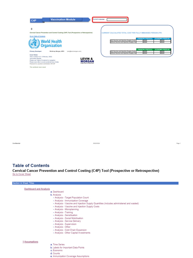C4P-HPV V4.2.3-Empty Globalland5 | PDF | Vaccines | Injection (Medicine)