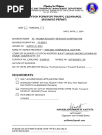 Application For Delinquency Verification Report Non-Individual ...
