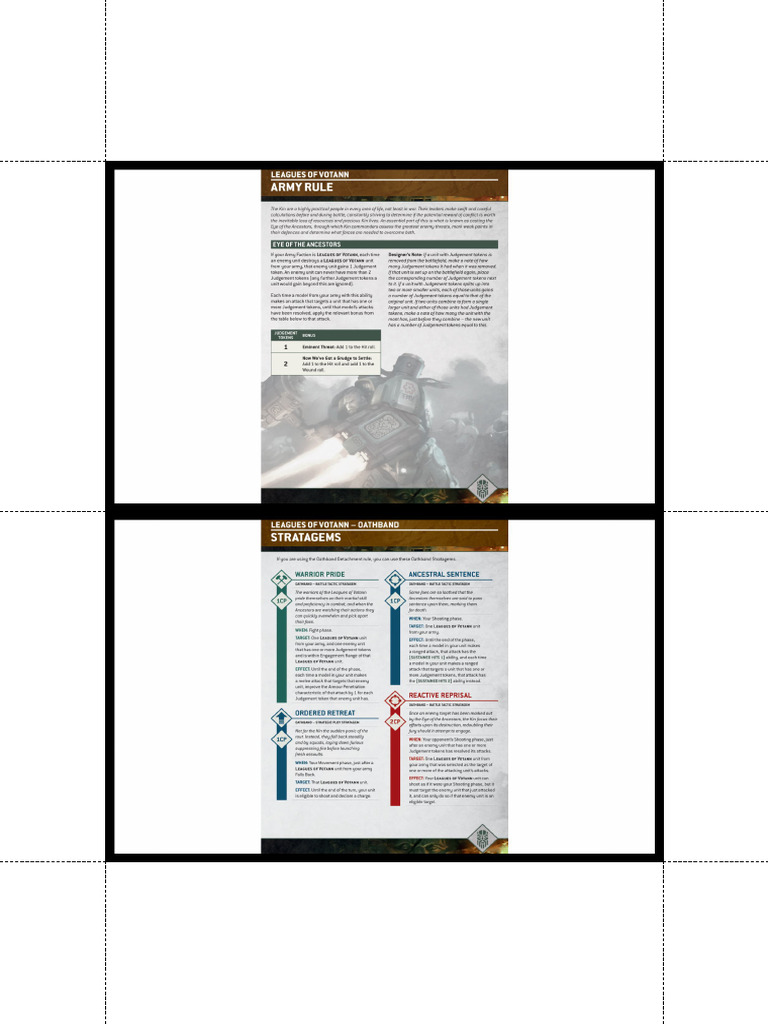 Leagues of Votann Duplex R1 Letter 6x4 | PDF