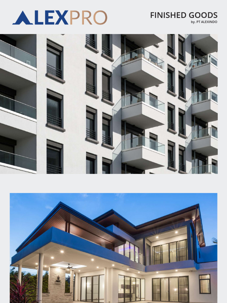 Produk Aluminium ALEXPRO PT. Alexindo | PDF