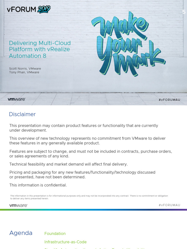 Vmware Vrealize Automation 8 | PDF | Cloud Computing | Microsoft Azure