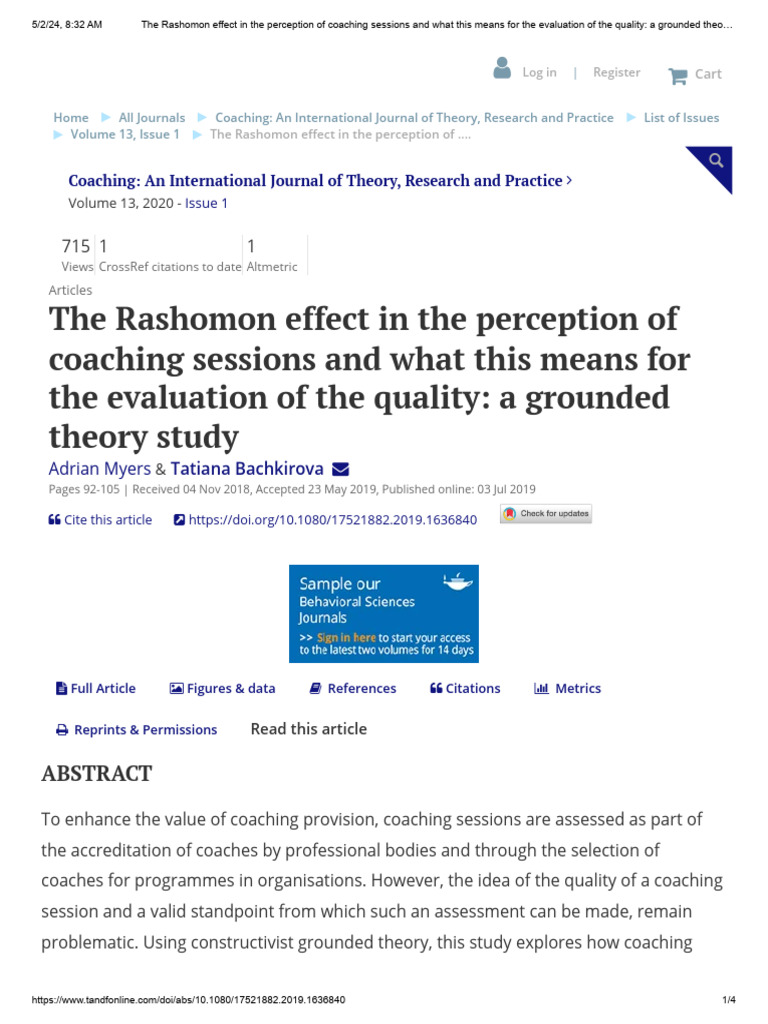 The Rashomon Effect | PDF | Psychology | Evaluation The Rashomon Effect | PDF | Psychology | Evaluation