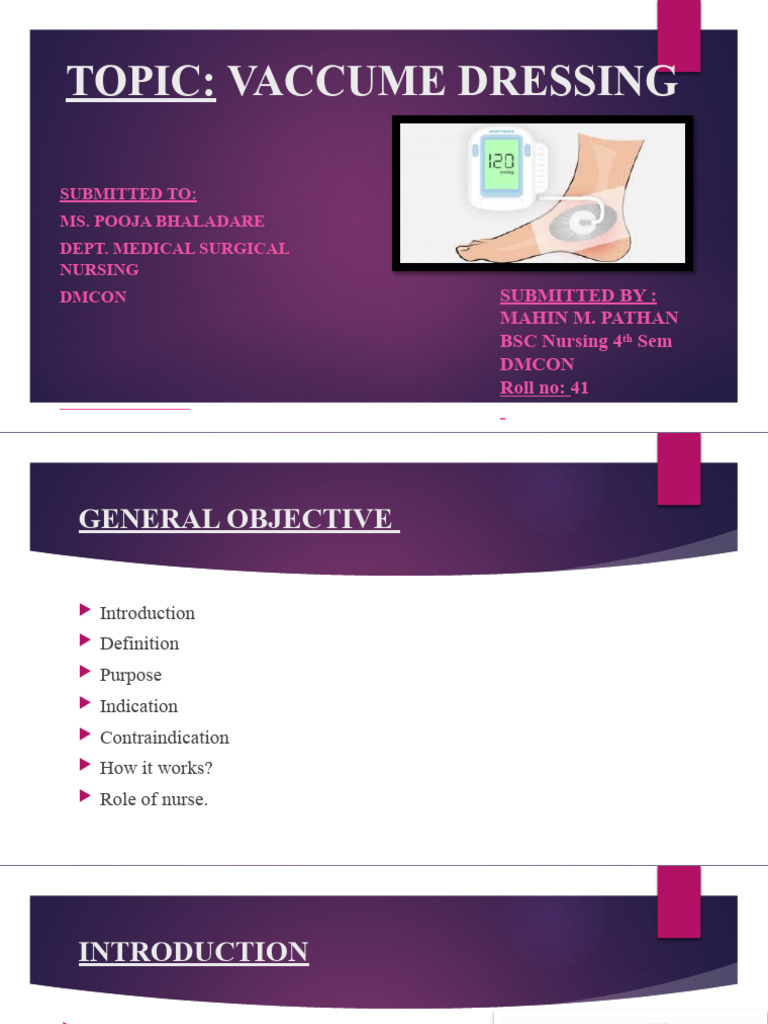 AHN-2 Vaccumed Dressing | PDF