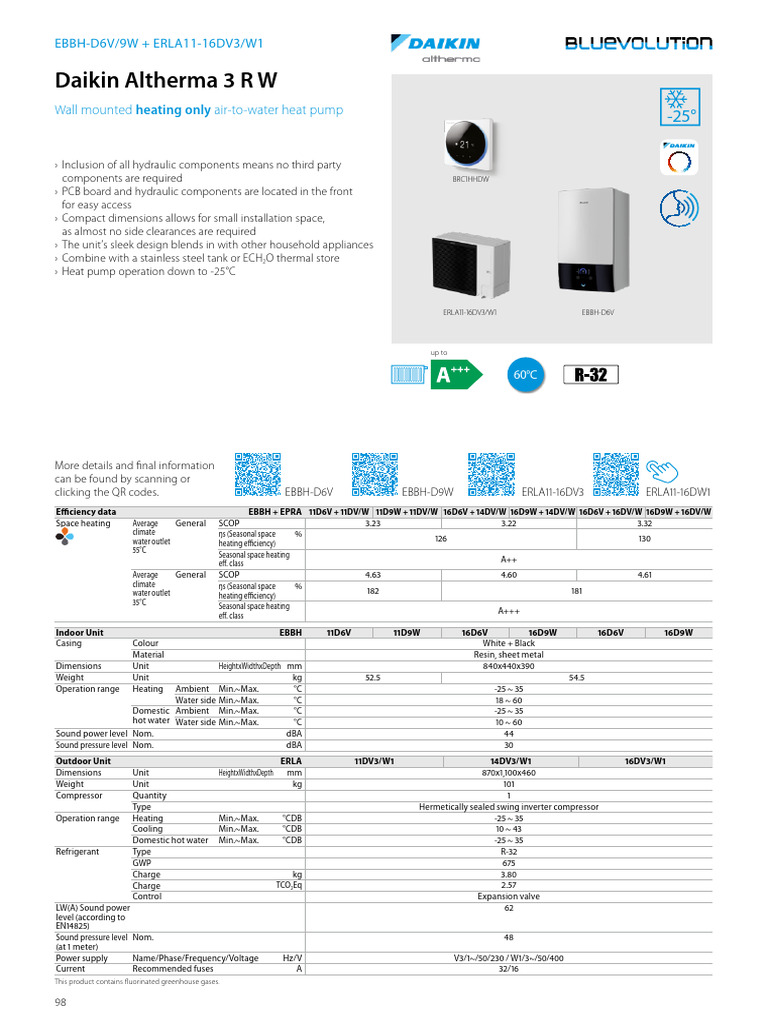 EBBH and Liebert AHU Specifications | PDF | Heat Pump | Engineering ...