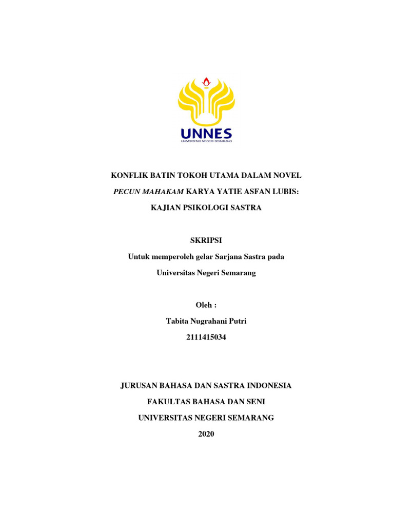 Pecun Mahakam Karya Yatie Asfan Lubis | PDF | Kajian Bahasa Asing