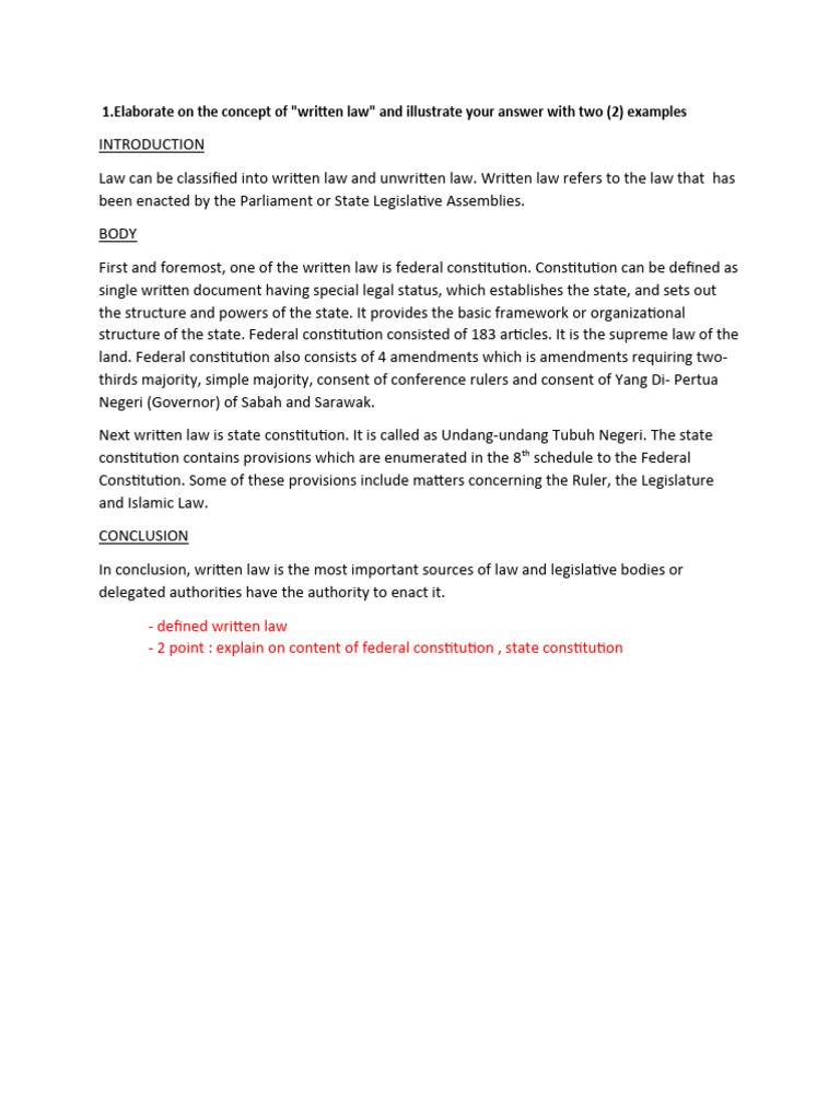 Tutorial Malaysian Legal System | PDF | Constitutional Amendment ... Tutorial Malaysian Legal System | PDF | Constitutional Amendment ...