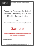 Essential Tier 2 Vocabulary List | PDF | Vocabulary | Word
