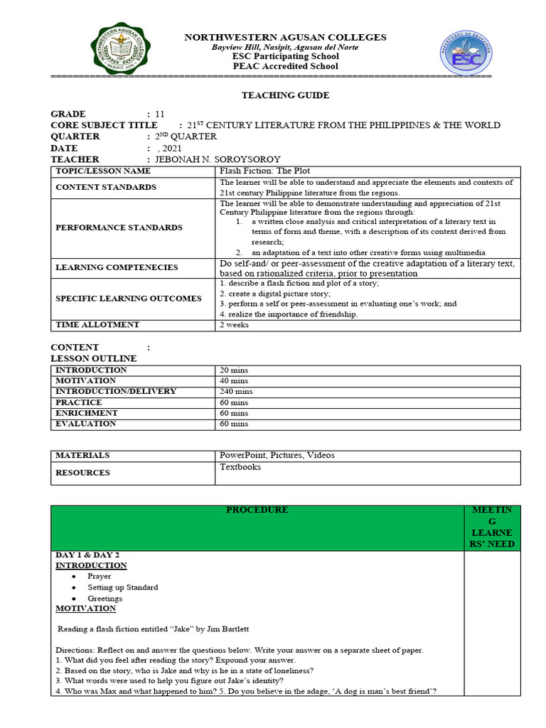 Module 9 TG 21ST CENTURY | PDF | Learning | Teaching