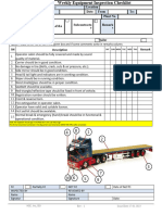 Telehandler Updated Daily Inspection Checklist | PDF