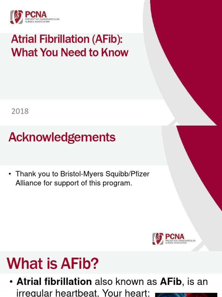 AFib Screening Slides | Download Free PDF | Heart | Clinical Medicine
