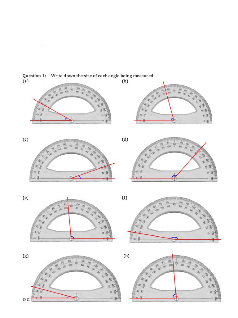Measuring Angles | PDF | Angle | Trigonometry