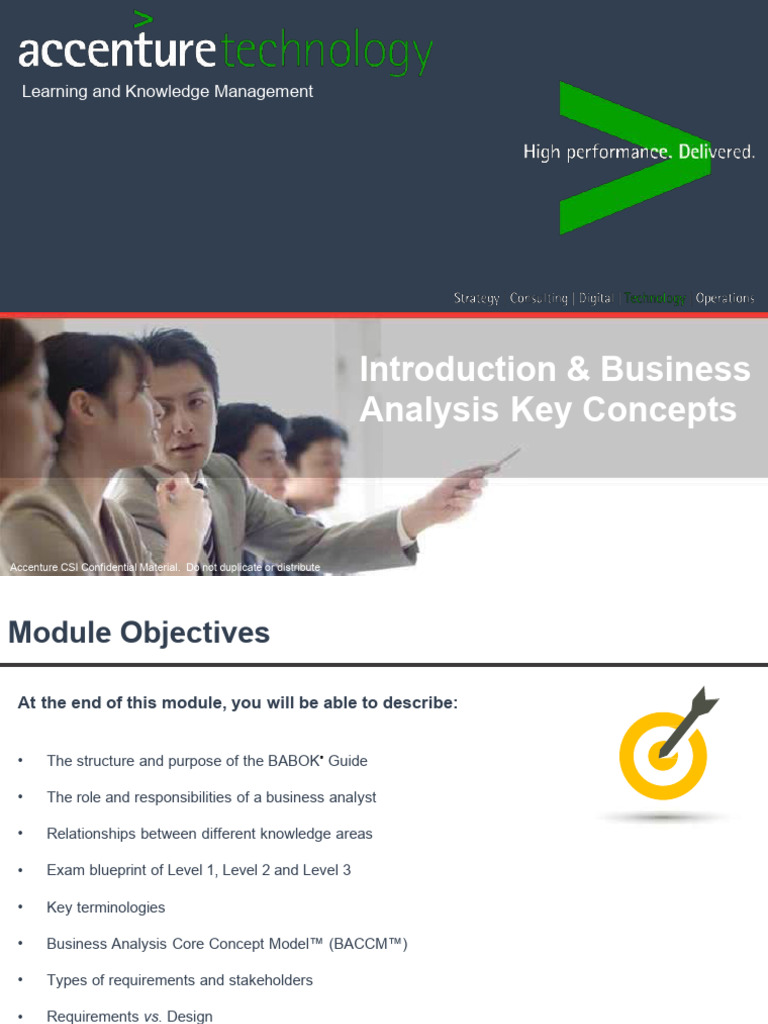 01_02_Introduction and BA Key Concepts | PDF | Business Analysis ...