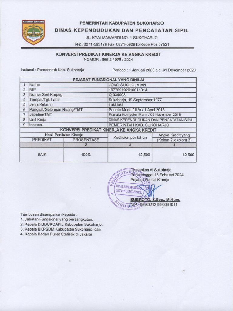 Pak Konversi 2023 | PDF