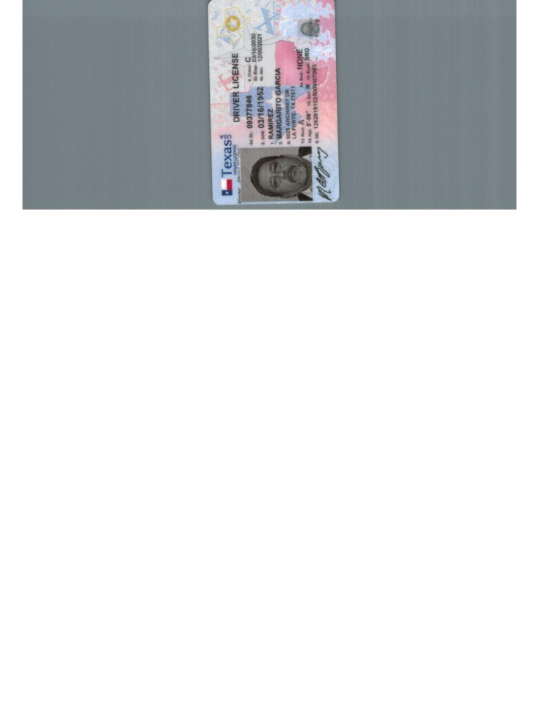 Driver-License 12345 | PDF