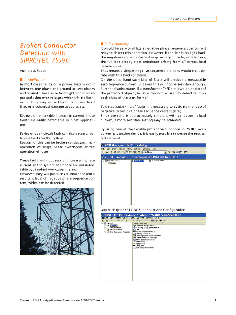 7 SJ 80 Applbrokenconductordetection | PDF