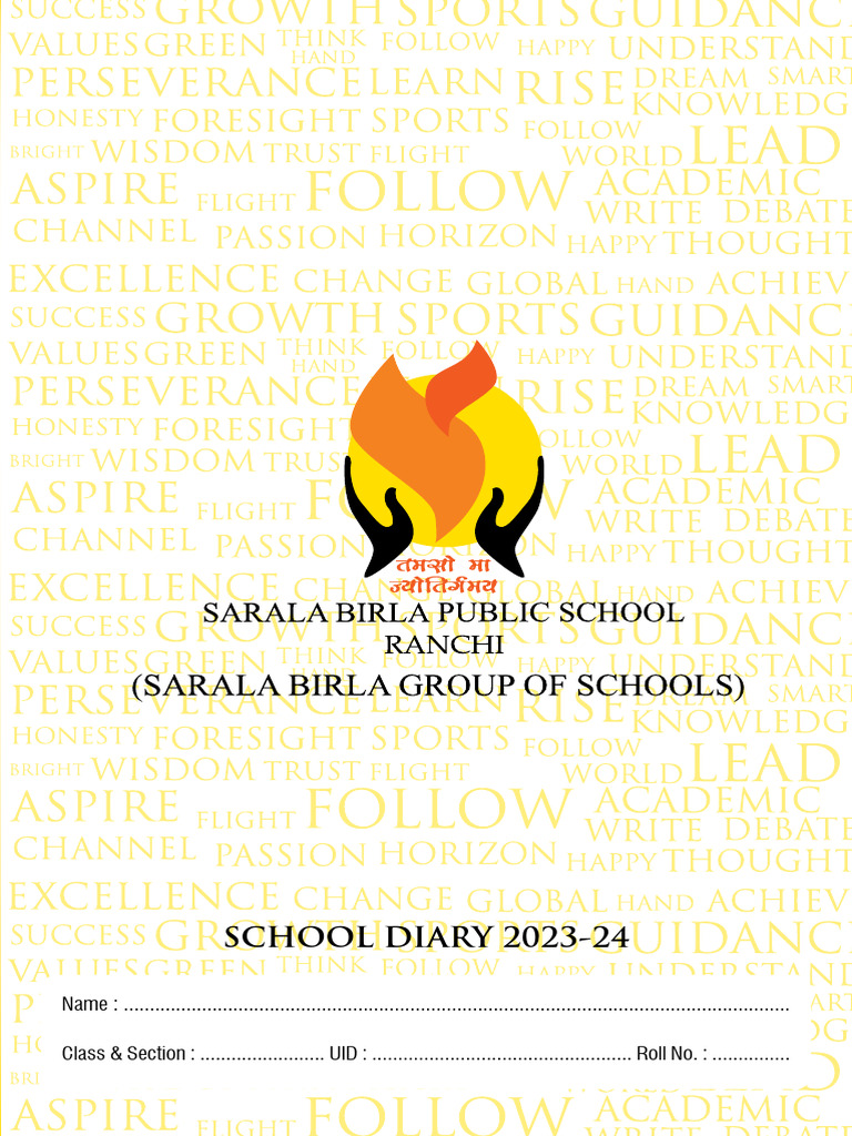 Diary 2023 24 3 | PDF | Bus | Learning
