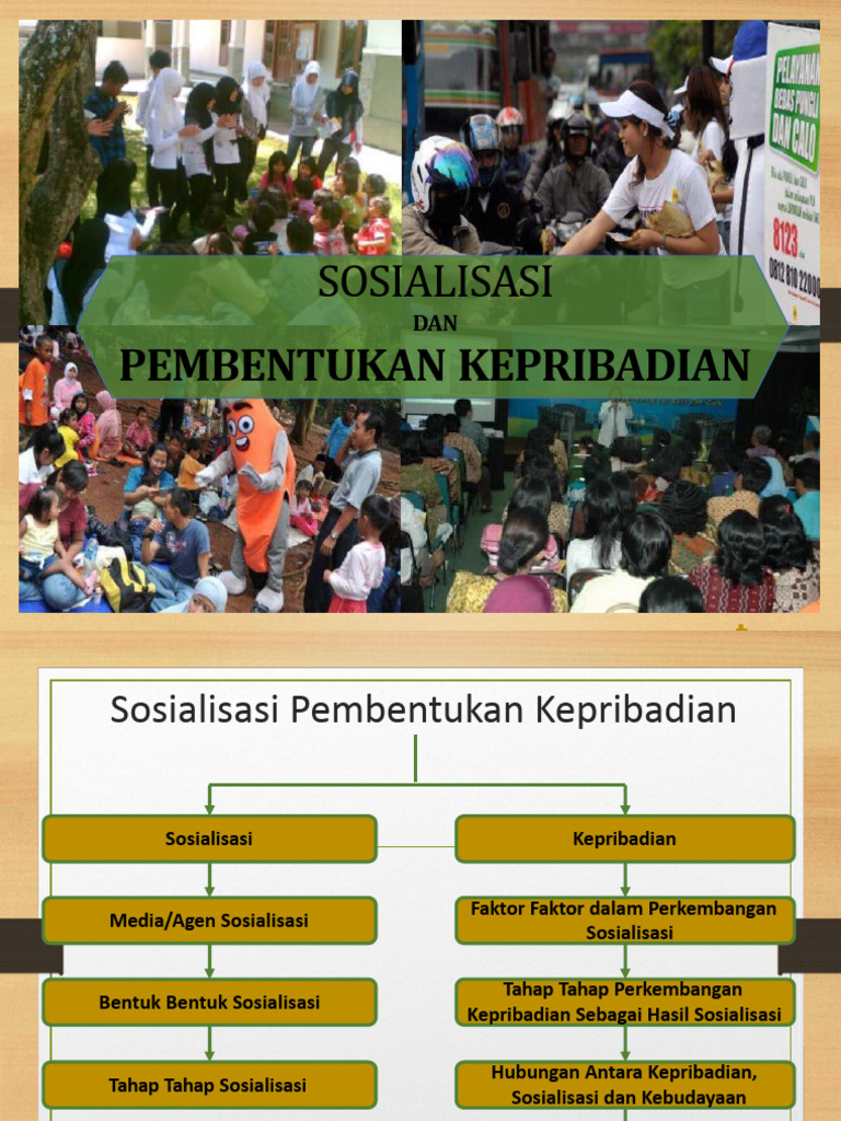 Sosialisasi Dan Pembentukan Kepribadian | PDF
