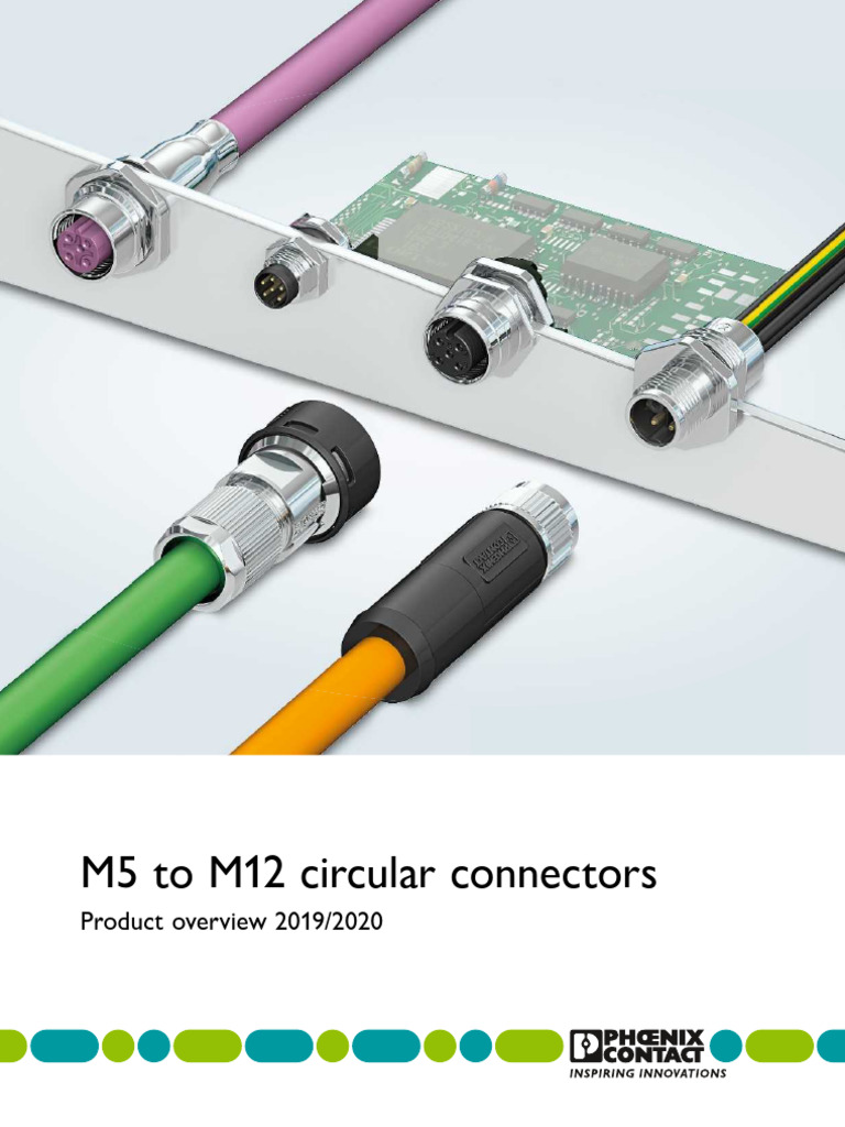 Phoenix Contact Connectors M5-M12-52003587-rev2019-2020 | PDF ...