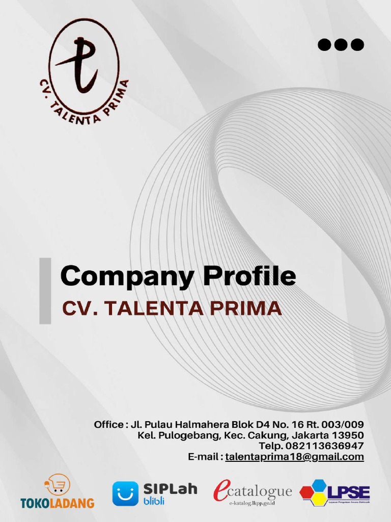 COMPANY PROFIL CV TALENTA PRIMA | PDF